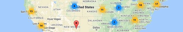 Improving Map Appearance For Large Numbers Of Locations With Map Marker Clustering